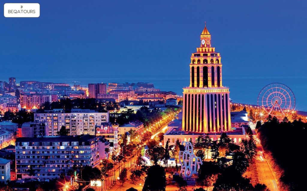 Batumi at night | PRIVATE CAR WITH GUIDE SERVICE | CUSTOMISED ...